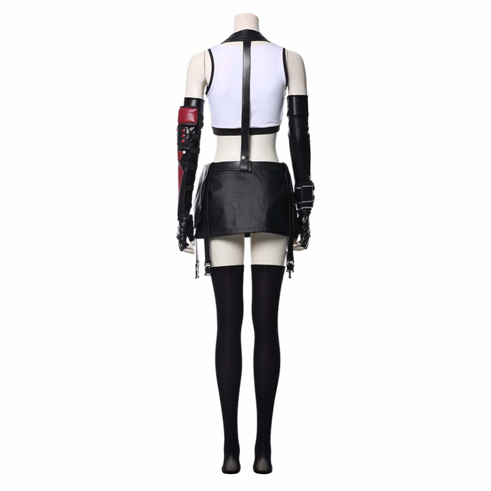 Game Final Fantasy 7 Tifa Lockhart Girl Sexy Suit Cosplay Costume